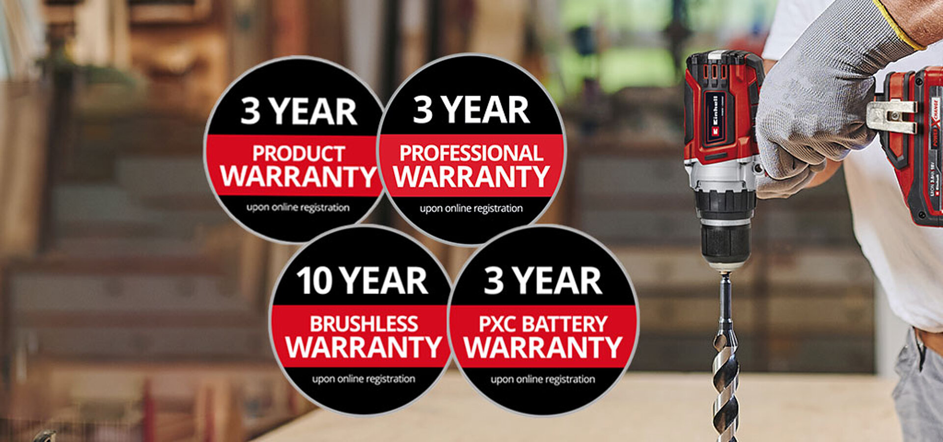 Einhell Warranties | Einhell.com.gr