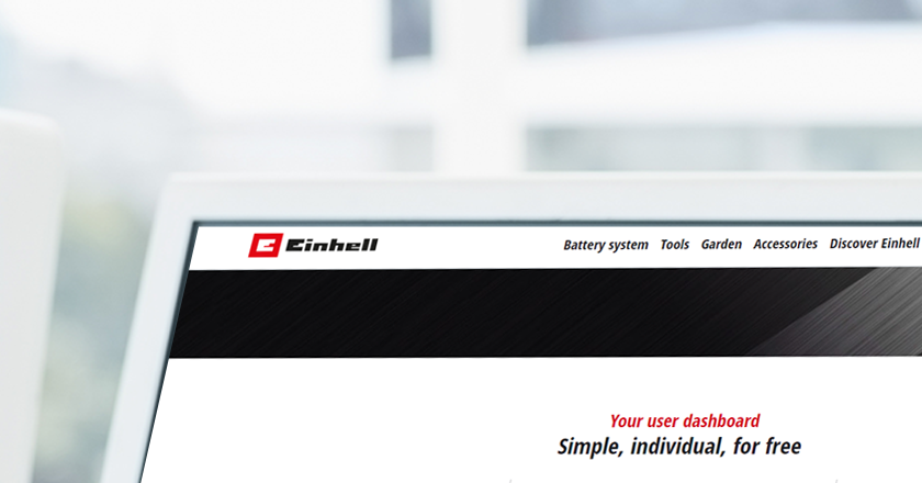 Einhell User Registration | Einhell.com.gr